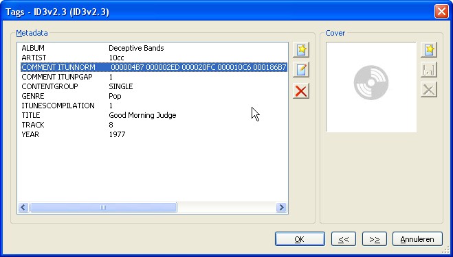 MP3 audio file normalization content page